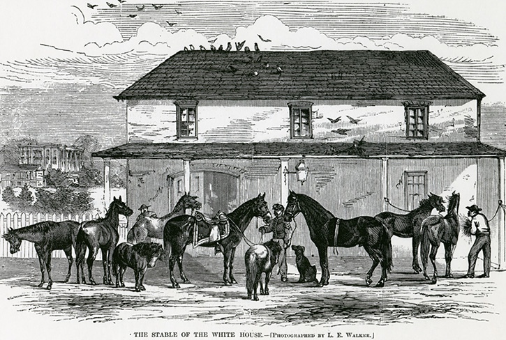 The stable of the White House, Harpers Weekly - White House Historical ...