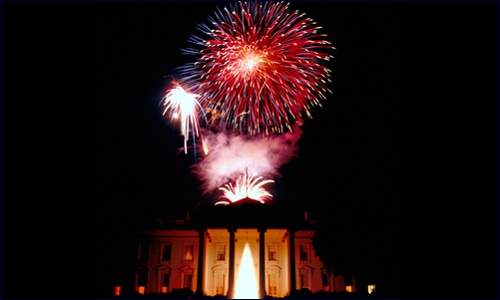 Fourth of July: 1966 Fireworks - White House Historical Association
