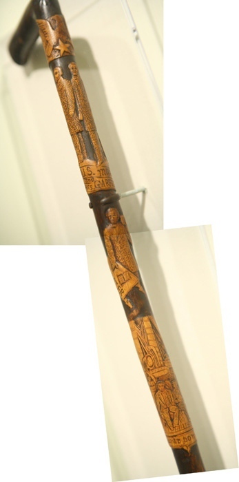 Frederick Douglass Hand-carved Cane - White House Historical Association