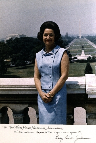 Lady Bird Johnson Photograph - White House Historical Association