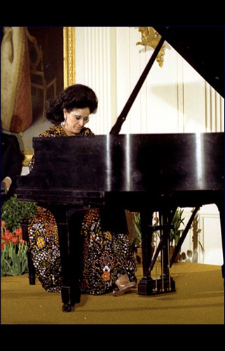 Mexican State Dinners: Mrs. Jose Lopez Portillo - White House ...
