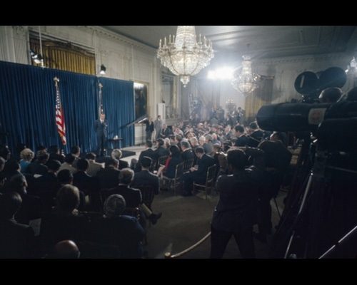President Nixon Holds a Press Conference - White House Historical ...