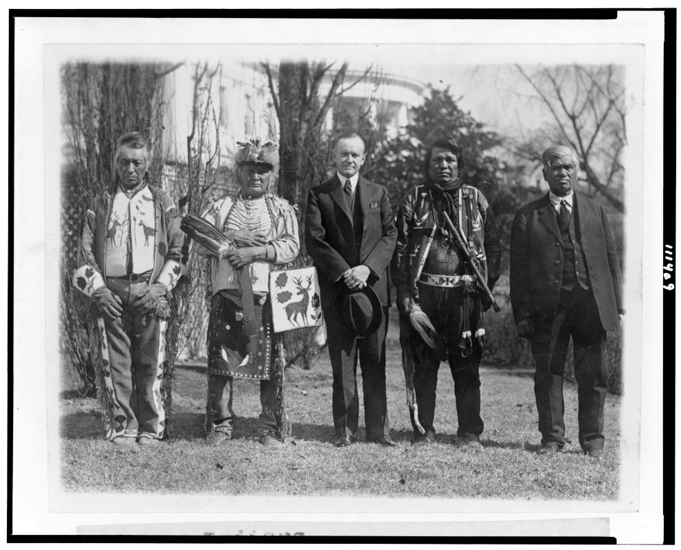 Calvin Coolidge and Native Americans - White House Historical Association