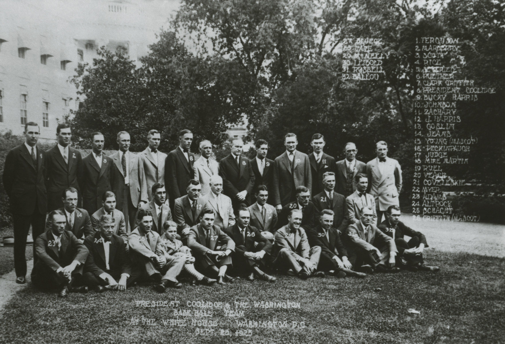 Presidents & Baseball - White House Historical Association