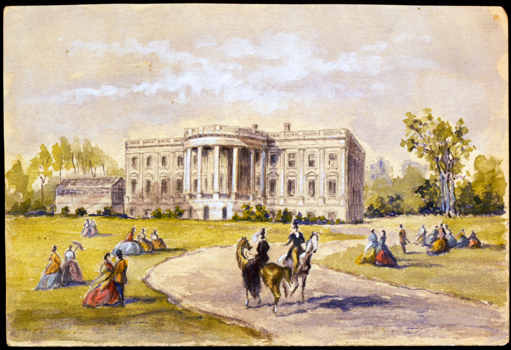 White House South Portico - White House Historical Association