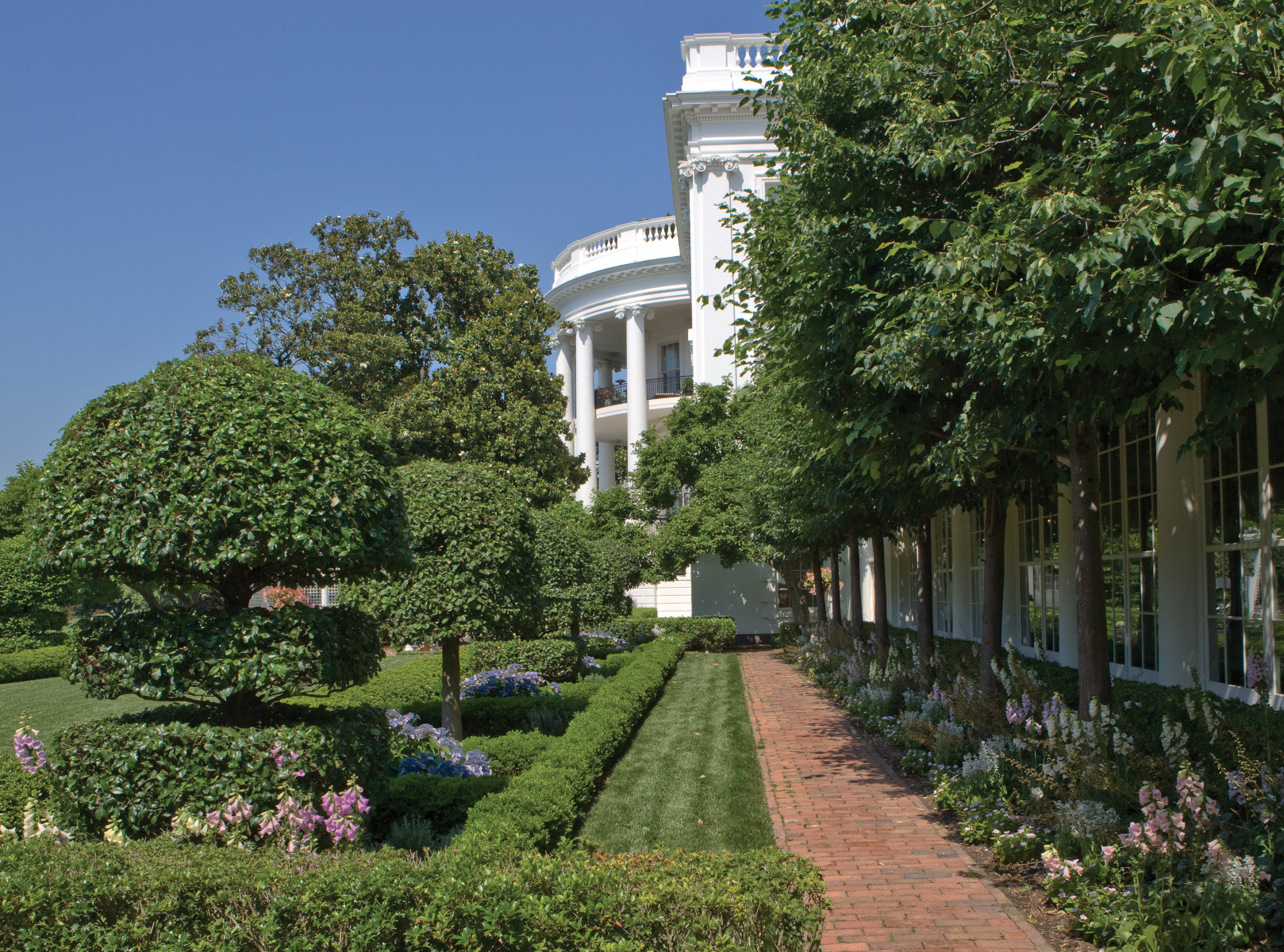 President Kennedy's Rose Garden - White House Historical Association