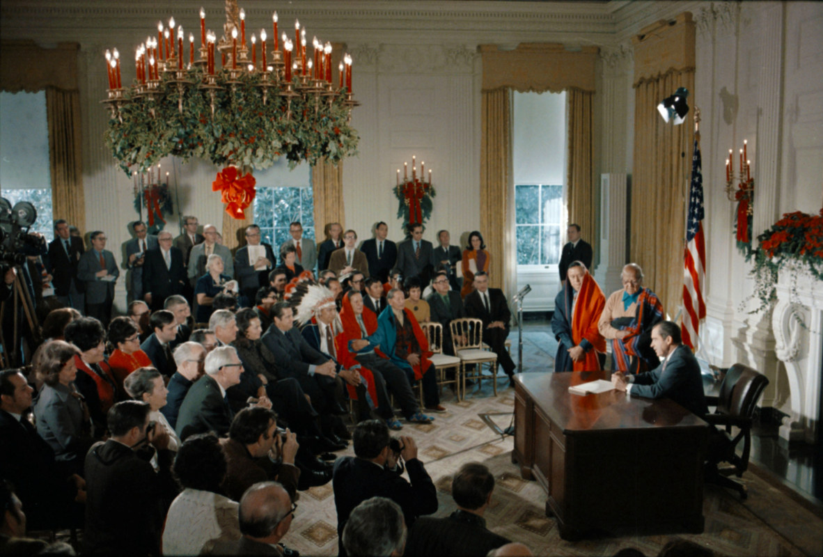 "self determination without termination" - White House Historical ...