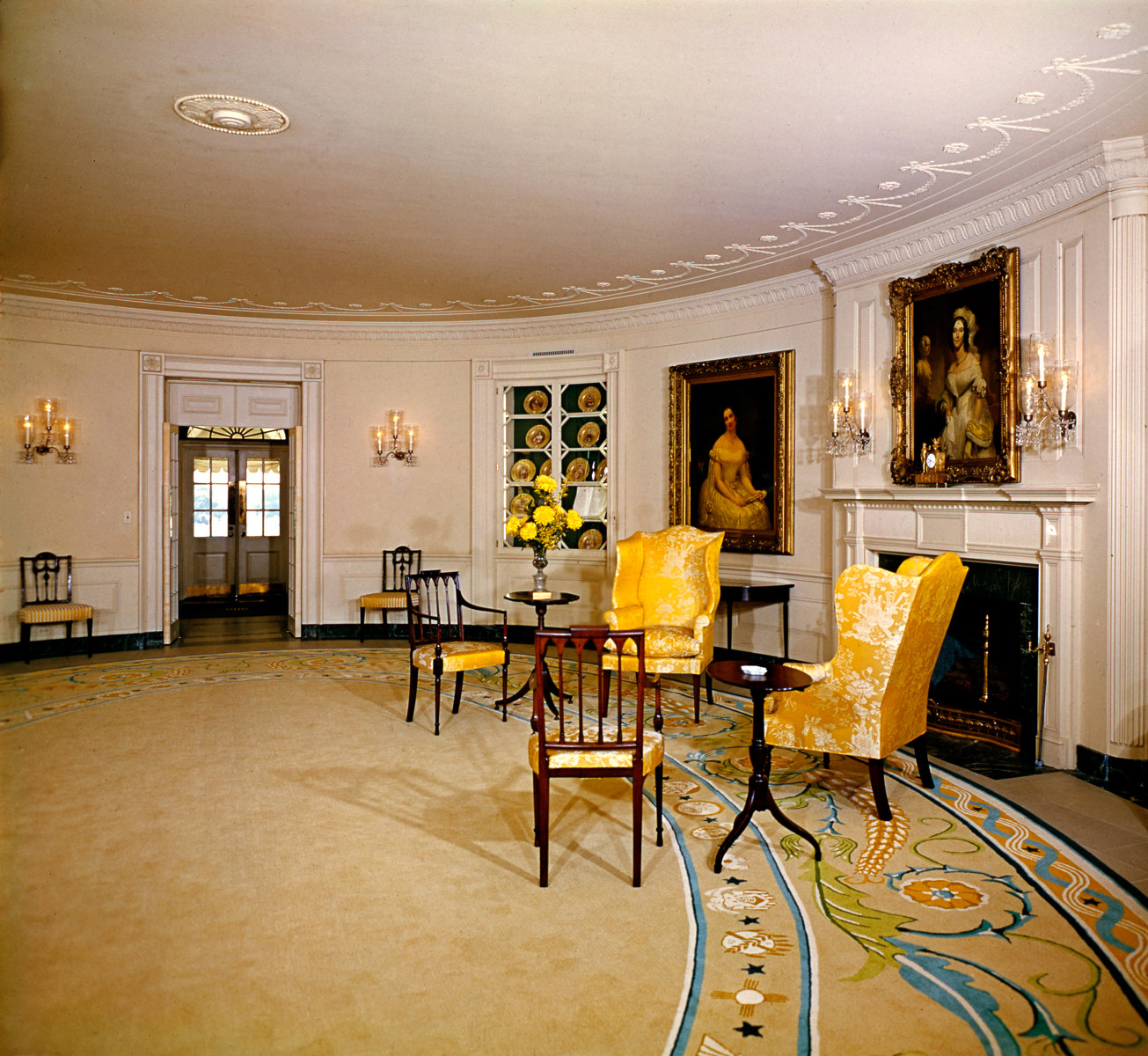 Diplomatic Reception Room Fireplace - White House Historical Association
