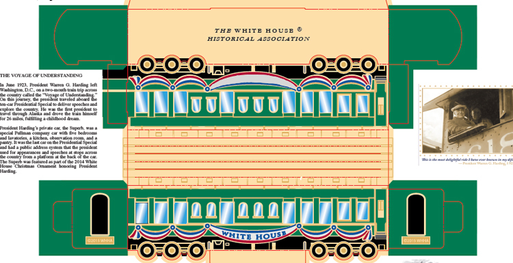 Foldable Train - White House Historical Association
